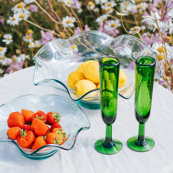 Artisan Hand Blown Glassware Sets The Colombia Collective