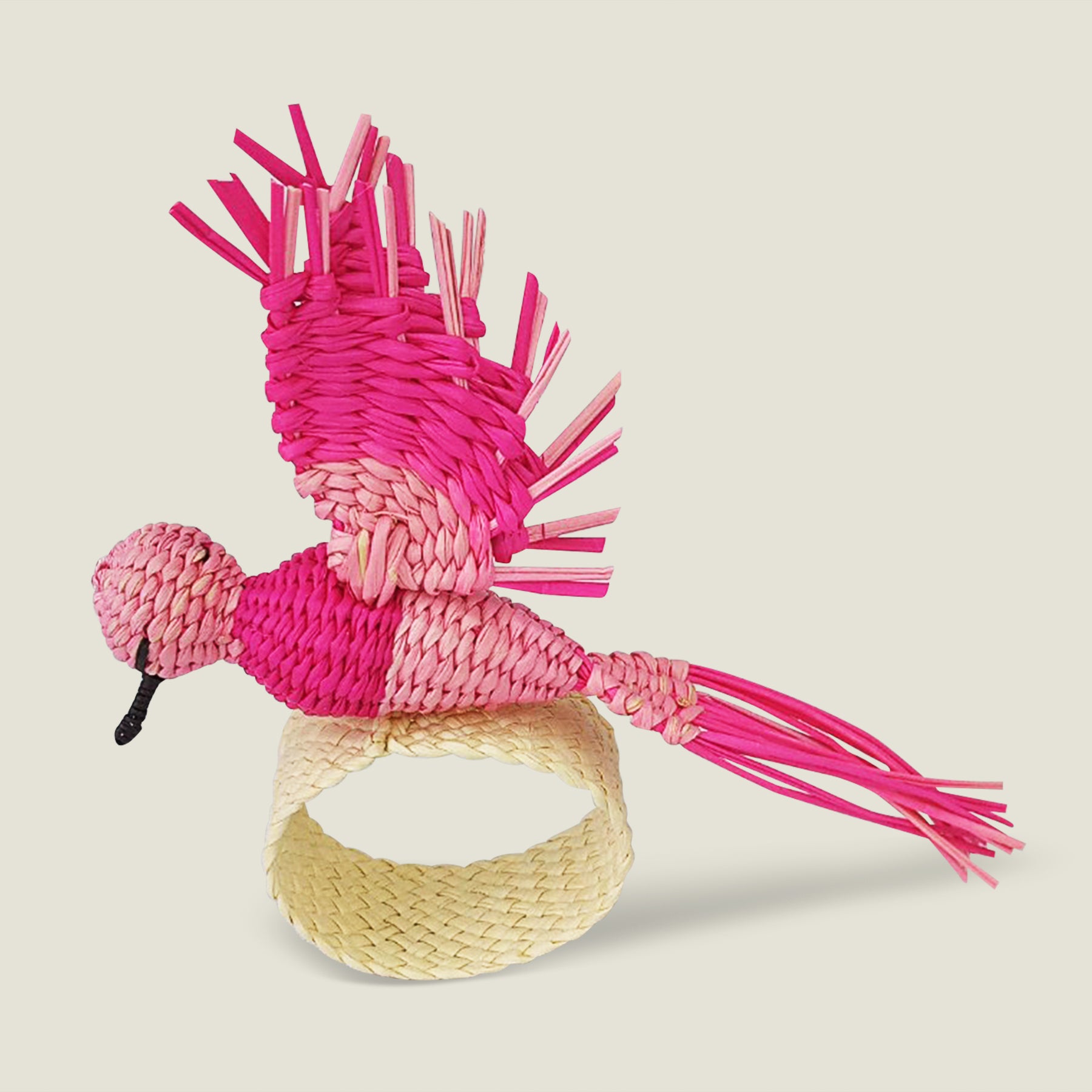 Palmito Fuchsia Hummingbird Napkin Rings (Set of 4) – The Colombia ...